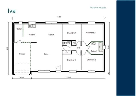 Plan Maison Bbc 4 Chambres Ventana Blog