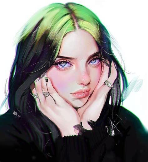 Billie Eilish Kitastrofe Digital R Art