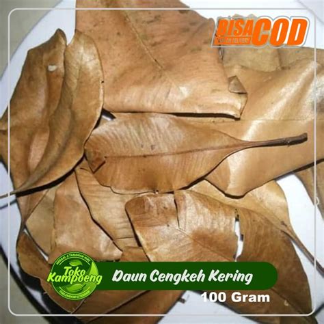 Jual Daun Cengkeh Kering 100Gram Shopee Indonesia