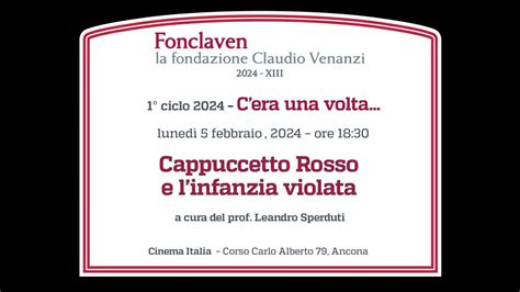 C Era Una Volta Cappuccetto Rosso E L Infanzia Violata Prof