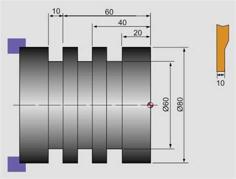 G Canned Cycle Grooving Cnc Programming Example Helman Cnc