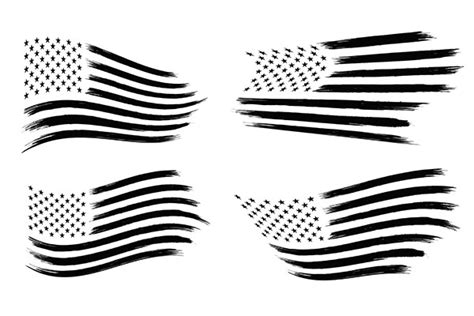 Distressed American Flag Graphic By George Khelashvili Creative Fabrica