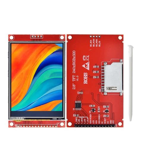 X Spi Tft Lcd Touch Panel Serial Port Module With Pbc
