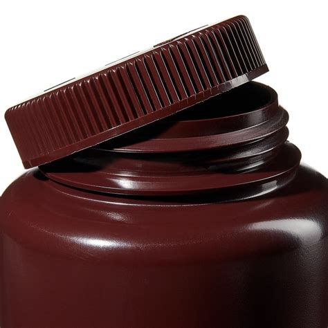 Thermo Scientific Nalgene Wide Mouth Lab Quality Amber HDPE Bottles