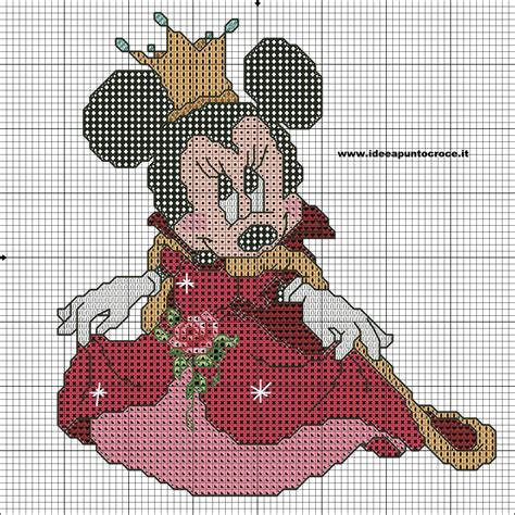 SCHEMI DISNEY A PUNTO CROCE SCHEMI MINNIE E TOPOLINO