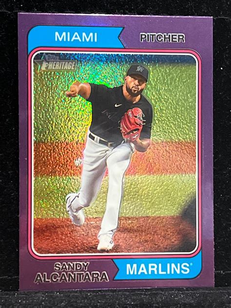 Topps Heritage Chrome Purple Refractors You Pick Complete Your