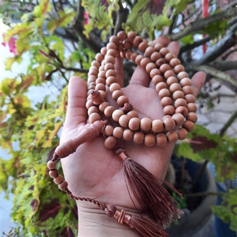 Jual Tasbih Kayu Cendana Asli Super Wangi Butir Tasbih Cendana
