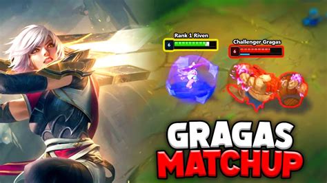 Challenger Riven Teaches You How To Win Against Gragas Top YouTube
