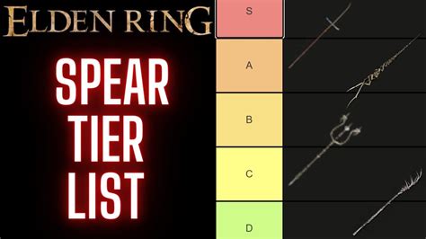 Best SPEAR Spear Tier List ELDEN RING YouTube