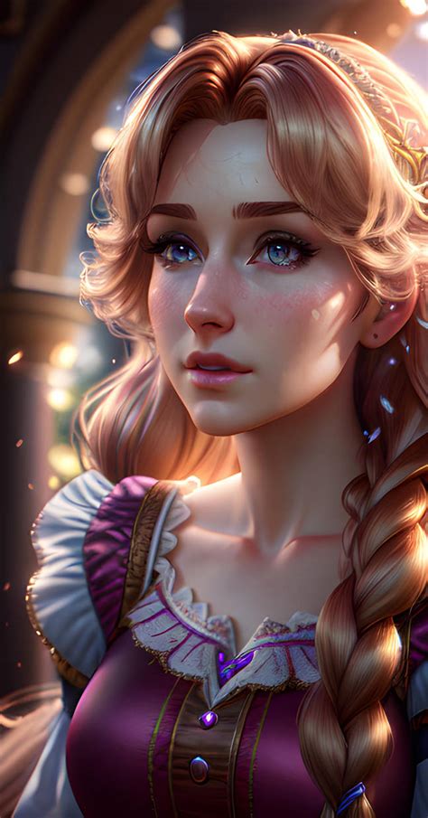 Rapunzel From Tangled By Veesyrsfantasy Ai On Deviantart