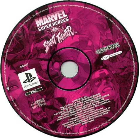 Marvel Super Heroes Vs Street Fighter PSX Cover