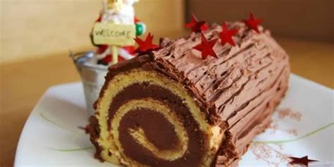 La bûche De Noël vite fait en 15 minutes chrono Cuisine Momix