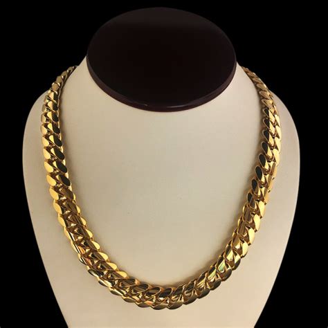 Cadena Cubana De Oro K