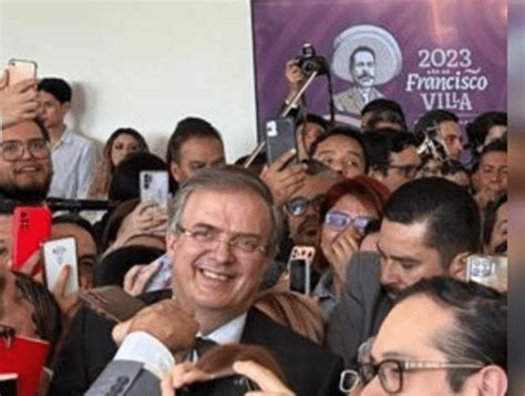 Amena Despedida Para Marcelo Ebrard De Cargo En La SRE