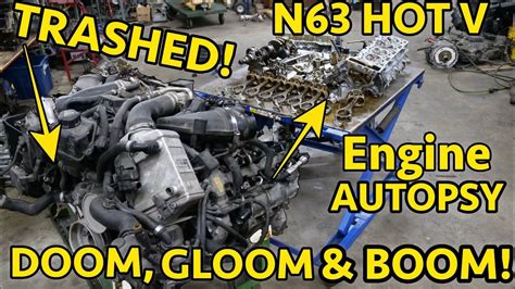 Bmw Hot V N V Engine Destruction Internal Disaster L Twin Turbo