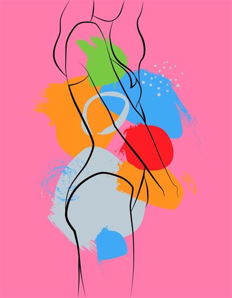 Un Simple P Ster Elegante Y Positivo Para El Cuerpo Hermosa