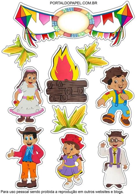 Topos De Bolo De Festa Junina