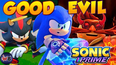 Sonic Prime Season Characters Good To Evil Youtube