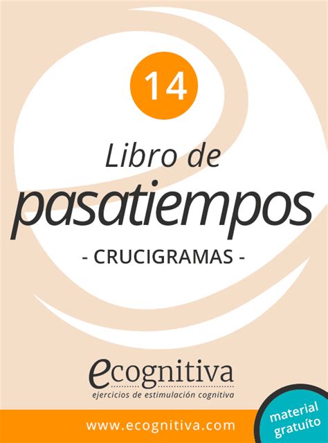 Crucigramas Gratis Para Imprimir Descargar PDF ECognitiva