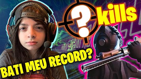 MITEI NA PARTIDA E QUASE BATI MEU RECORD DE KILLS FORTNITE YouTube