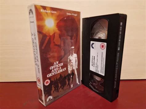 An Officer And A Gentleman Richard Gere Debra Winger Pal Vhs Video