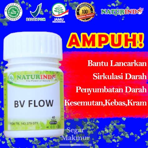 Jual BV Flow Naturindo Obat Herbal Alami Obat Herbal Stroke Vitamin