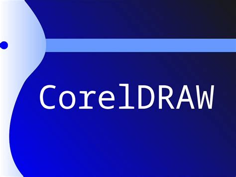 PPT CorelDRAW Introdução O Programa CorelDraw é utilizado na criação