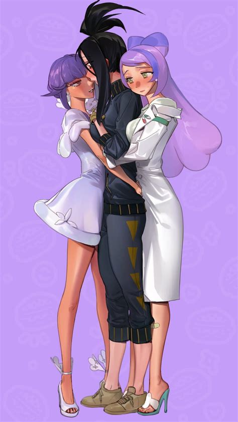 Miriam Dendra And Tulip Pokemon And 2 More Drawn By G00d1a Danbooru