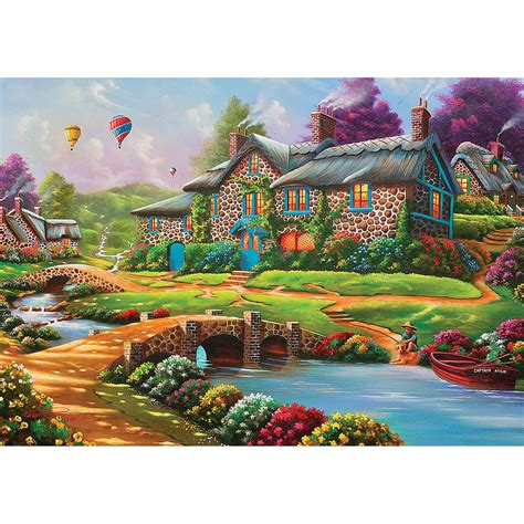 Puzzle 1000 pièces Paysage de rêve Ks Games Rue des Puzzles