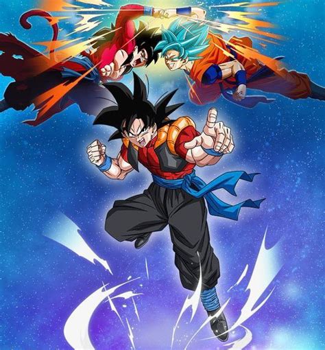 Xeno Goku And Cc Goku Dance Fusion Personajes De Dragon Ball