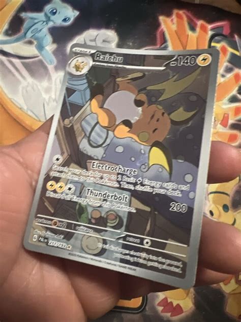 Pokémon TCG Raichu Scarlet Violet Paldea Evolved 211 193 Holo eBay
