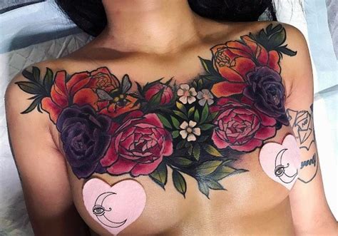 Top 100 Best Chest Tattoo Ideas For Women Cool Female Designs
