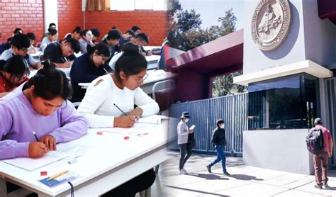 UNSA Examen de Admisión 2024 Resultados del examen de admisión