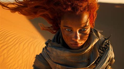 La inteligencia artificial muestra cómo luciría Chani de Dune según la