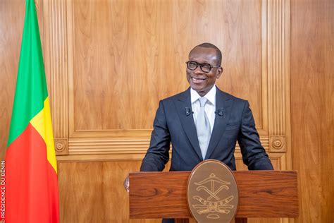 Message de Monsieur Patrice TALON Président de la République à l