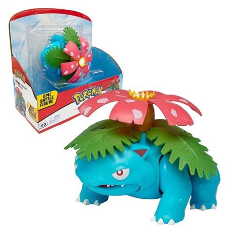 Articulated Venusaur Pokémon Epic Battle Figure Action Toy