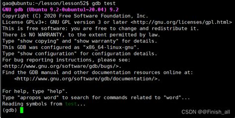 linux gdb调试工具常用知识点总结（如何debug你的代码） gdb debug csdn博客