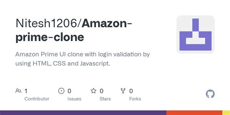 GitHub Nitesh1206 Amazon Prime Clone Amazon Prime UI Clone With