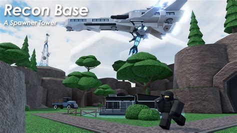 Update Recon Base A Spawner Tower Tower Blitz Roblox Youtube