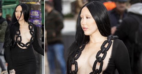 Miley Cyrus Sister Noah Nearly Suffers Nip Slip In Paris As She Dons