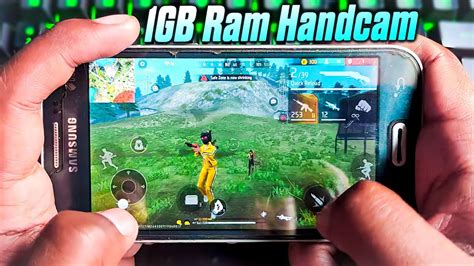 Free Fire Handcam Gameplay In 1GB Ram YouTube