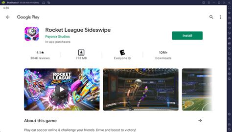 How To Play Rocket League Sideswipe On PC With BlueStacks