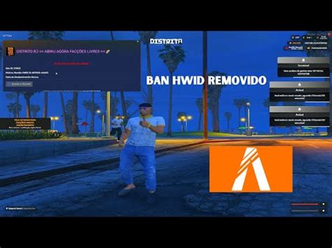 COMO REMOVER BAN HWID DAS CIDADES DO FIVEM GTA RP REMOVENDO BAN DAS