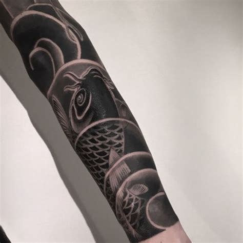 Tattoo Uploaded By Lupo Horiokami Koi Fish Under Water 495735