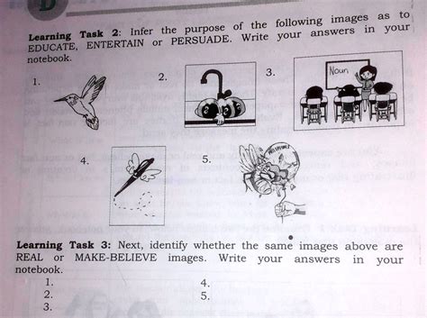 SOLVED Learning Task 3 Next Identify Whether The Same Images Above