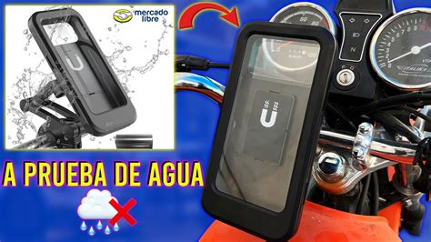 EL MEJOR SOPORTE IMPERMEABLE Para Tu Moto Como Instalarlo YouTube