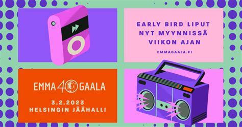 Early Bird Liput Nyt Myynniss Musiikkituottajat
