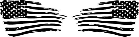Black Distressed American Flag Svg Free American Flag Svg