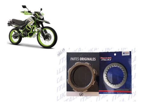Kit Pastas De Clutch Y Discos Italika Dm Original Env O Gratis