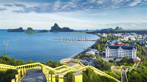 Seaside City Of Prachuap Khiri Khan Province Thailand Picture And HD